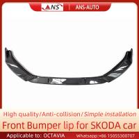China Clear Texture Skoda Octavia Front Lip Spoiler Wear Resistant for sale