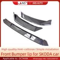 China Clear Texture Skoda Octavia Front Lip Spoiler Wear Resistant for sale