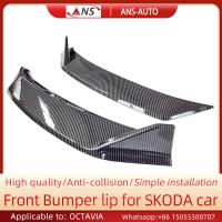 China Clear Texture Skoda Octavia Front Lip Spoiler Wear Resistant for sale
