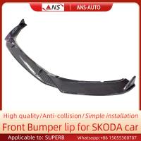 China ABS Black Glossy  Front Car Bumper Lip Splitter For Skoda Superb for sale