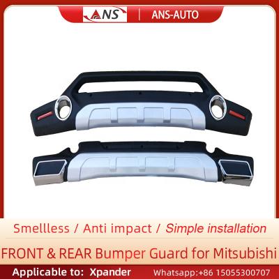 China Mitsubishi Xpander 2018 Silver Car Bumper Guard Impact Resistant for sale