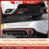 China ABS Anti Aging Car Front And Back Bumper Guard For Mitsubishi Outlander for sale