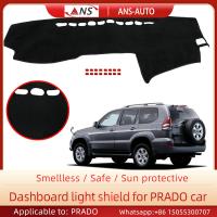 China Crack Against Toyota Prado Automotive Dashboard Covers Black for sale