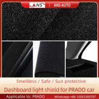 China Crack Against Toyota Prado Automotive Dashboard Covers Black for sale