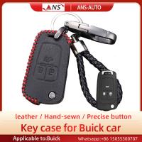 China Hand Sewed Leather Car Key Case , Shock Proof Leather Smart Key Case for sale