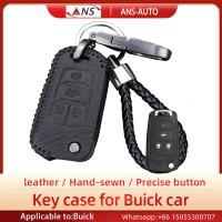 China Hand Sewed Leather Car Key Case , Shock Proof Leather Smart Key Case for sale