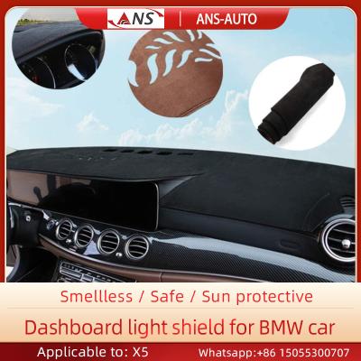 China Heat Insulated Car Dashboard Anti Glare Mat ISO9001 Bmw X5 Dashboard Cover for sale