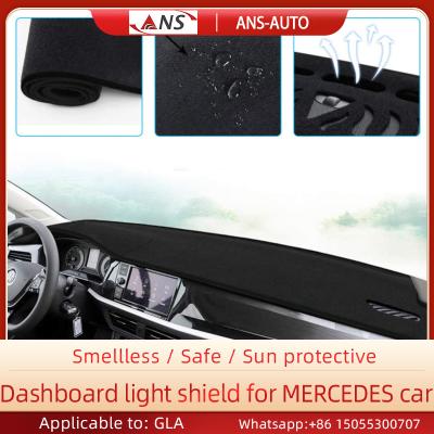 China Polyester Fiber Automotive Dashboard Covers Mat Heatproof For Mercedes-Benz GLA for sale