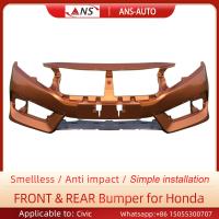 China Black Honda Civic Front Bumper Guard Steel ISO9001 Approved for sale