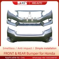 China Black Honda Civic Front Bumper Guard Steel ISO9001 Approved for sale