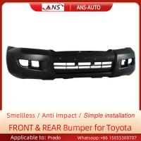 China ABS Primered Paint Toyota Prado Rear And Front Bumper Guard for sale