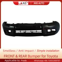 China ABS Primered Paint Toyota Prado Rear And Front Bumper Guard for sale
