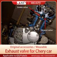 China Reinforced Alloy Engine Exhaust Valve Compression Resistant Chery Spare Parts for sale