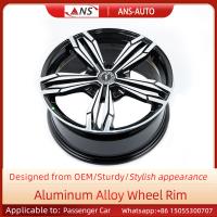 China Black Cars Body Parts Collision Resistant 17 Inch Aluminum Rims for sale