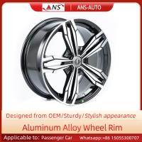 China Black Cars Body Parts Collision Resistant 17 Inch Aluminum Rims for sale