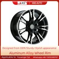China Anti Scratch Forged Aluminum 16 Inch Black Alloy Wheels Rim for sale