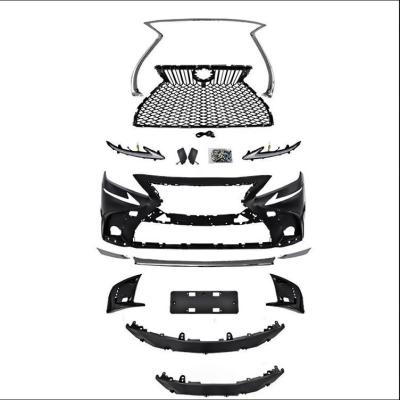 China Modified Lexus Large Surround Front And Rear Bumper Mid Net For Toyota Camry for sale
