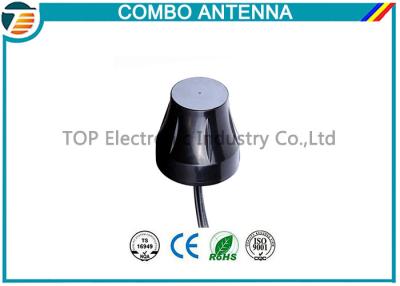 China RHCP GPS GSM WIFI Combo Antenna with RG174 Cable 2-3dBi Gain IP67 Rated TOP-GGW03 for sale