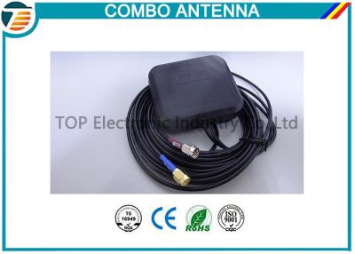 China 28dBi GPS GSM Combo Antenna for Car Tracking System with Magnetic/Adhesive Mount -40℃ to +85℃ for sale