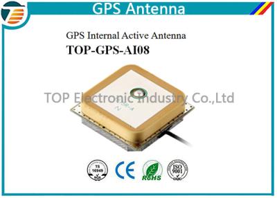 China TOP-GPS-AI08 High Gain GPS Antenna Module 27x27x9mm with 28dB LNA for Mobile Devices for sale