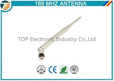 China 169MHz Rubber Duck SMA Swivel Antenna with 5 dBi Gain and 254mm Length for Wireless Communication Systems for sale