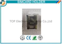 China Molex 0475531001 Push-Push SIM Card Holder 6 Pin 1.27mm Pitch 1.80mm Height for GSM GPRS Modules for sale