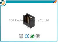 China Active PCB Terminal Block Connector 8 Position Dual Row Straight Gold 0.38µm 2.54mm Pitch for sale
