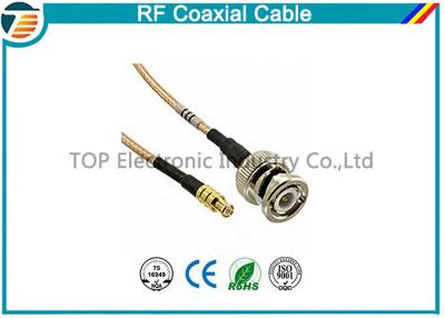 China High Power 50 OHM RF Coaxial Cable 1500V 11GHz with BNC Connector for Wireless Applications for sale