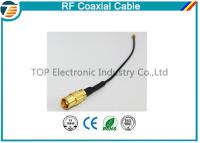 China Right Angle RF Broadband Coaxial Cable Outdoor Coaxial Cable  For Car for sale