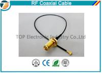 China High Frequency RF Pigtail Coaxial Cable 50 Ohm DC-6GHz with SMA Female Connectors for Antenna Assembly for sale