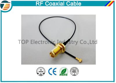 China High Frequency RF Pigtail Coaxial Cable 50 Ohm DC-6GHz with SMA Female Connectors for Antenna Assembly for sale