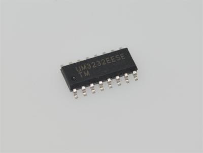 China UM3232EESE RS-232 Transceiver 3V-5.5V 250kbps 2Tx/2Rx ±15kV ESD SOIC-16 for sale