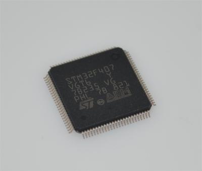China STM32F407VGT6 ARM Cortex-M4 MCU 168MHz 1MB Flash 192KB RAM LQFP-100 for sale