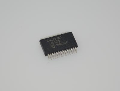 China ENC28J60-I/SS Standalone Ethernet Controller 10Base-T SPI 8KB Buffer 3.3V SSOP-28 Industrial Temp for sale