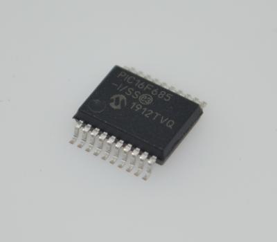 China PIC16F685-I/SS 8-bit Flash MCU 20MHz 3.5KB Memory 256B EEPROM 12x10-bit ADC 18 I/O 2.0-5.5V SSOP-20 for sale