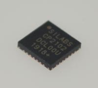 China CP2102-GMR USB to UART Bridge Single Chip 3V to 3.6V 9600 bps to 2 Mbps QFN-28 for sale