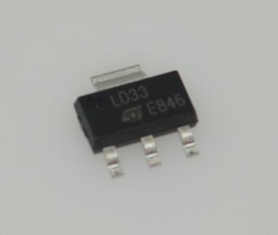China LD1117S33CTR 3.3V LDO Voltage Regulator 800mA Output SOT-223 Low Dropout for sale