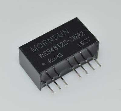 China Mornsun WRB4812S-3WR2 3W DC DC Converter 36-75V Input 12V 250mA Output Isolated Module for sale