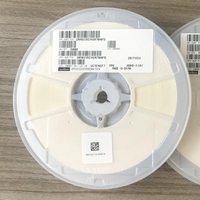 China 2.7pF 0402 MLCC High Voltage 50V C0G NP0 High Q Low Loss Halogen-Free Tape Reel for sale
