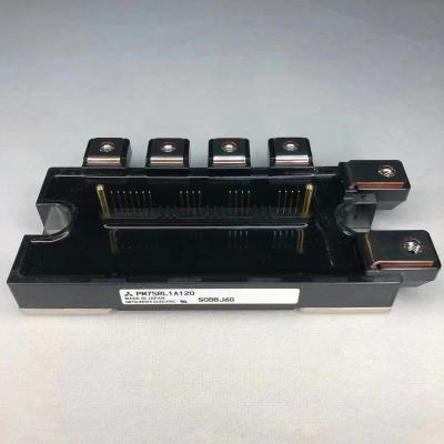 China Mitsubishi PM75RL1A120 1200V 75A IPM 7-Pack IGBT Module Low VCEsat 1.65V Screw Mount for sale