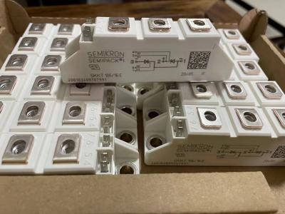 China SKKT106/16E 1600V 106A Dual Thyristor Module Low VF 1.35V AlN Ceramic Base SEMIPACK1 Isolated UL Certified for sale