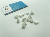China JST PA Series S02B-PASK-2 2 Position 2.0mm Pitch Header Top Entry Through Hole Tin Plating 3A 100V AC for sale
