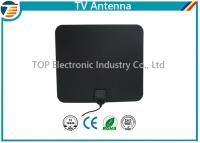 China 174-230/470-862 MHz Digital TV Antenna with 30 dBi Gain, 300×330mm Flat Design and 3000mm Coaxial Cable for sale