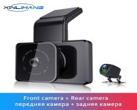 China MSTAR MSC8336 Dashboard Car Cam Recorder Display 1080P Dual Lens Built-In WiFi GPS for sale