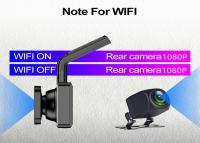 China MSTAR MSC8336 Dashboard Car Cam Recorder Display 1080P Dual Lens Built-In WiFi GPS for sale