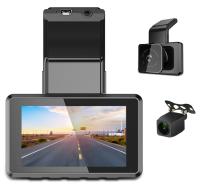 China 3Inch Full HD Live Stream Dash Cam Driving Recorder Camera With GPS WIFI for sale