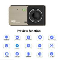 China 1080P DVR Recorder Motion Sensor Dash Cam With Reverse Camera for sale