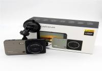 China 128GB 1080FHD Vehicle Blackbox DVR Dual Channel Camcorder for sale