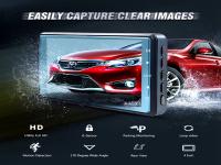 China 4Inch Blackbox Car Dash Cam Recorder Parking Monitor With Loop Recording for sale