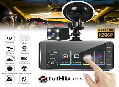 China ODM Car Dual Lens Driving Recorder With GPS 170 Degree Wide Angle for sale